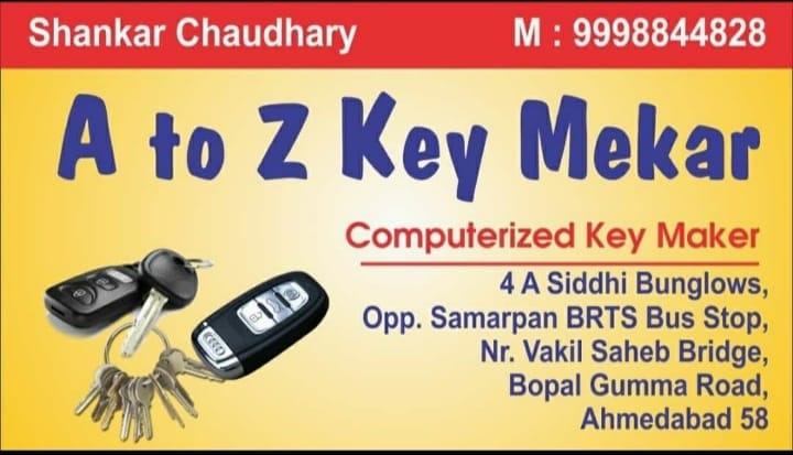 Top 100 Duplicate Key Makers In Bopal Ahmedabad | Duplicate Key Makers ...